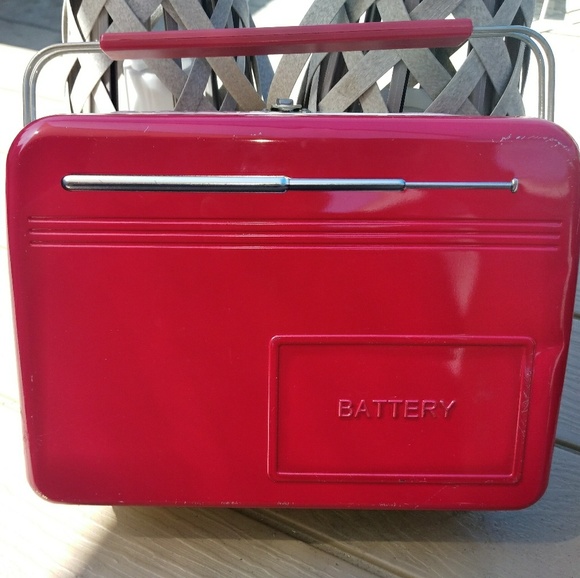 Accessories | New Retro Radio Metal Lunch Box | Poshmark